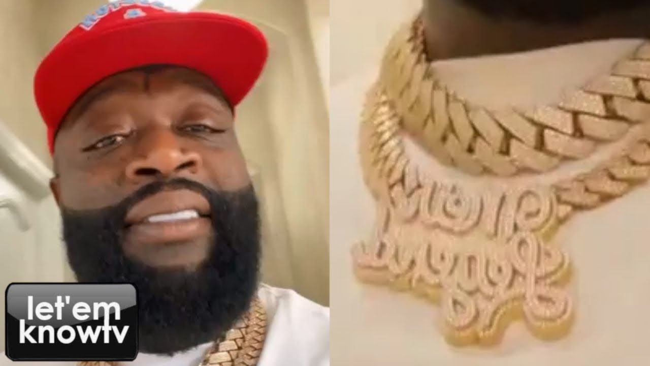 Rick Ross All Iced Out Speaking On Thanksgiving Day, Asking Who Got ...