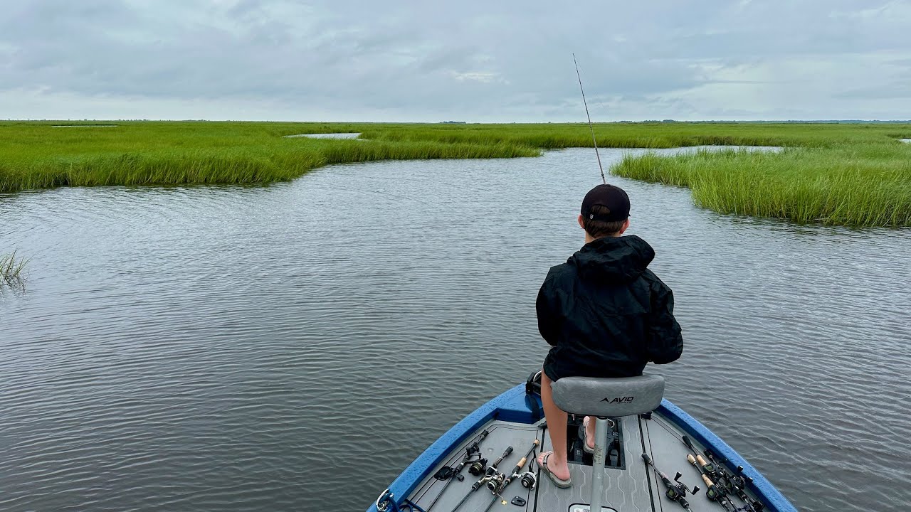 No Way Marsh Fishing Can Get Better Than THIS! - YouTube