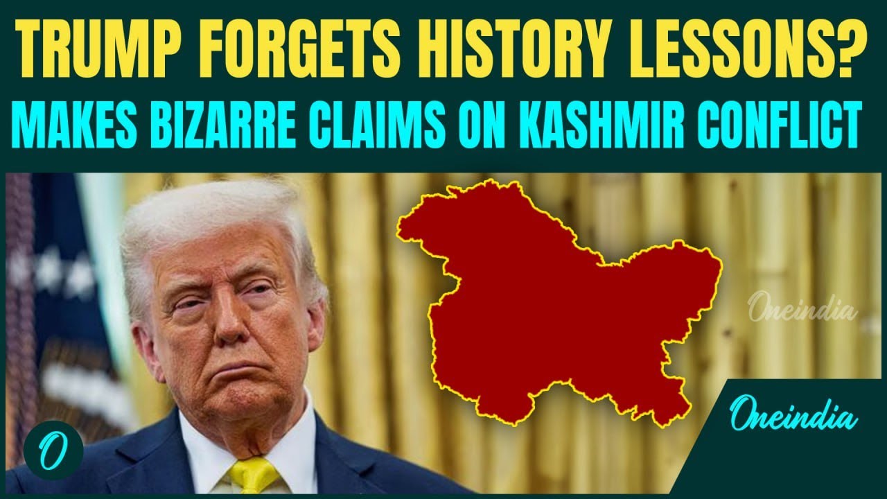 Trump makes nonsensical comment on Kashmir conflict. Was he high or ...
