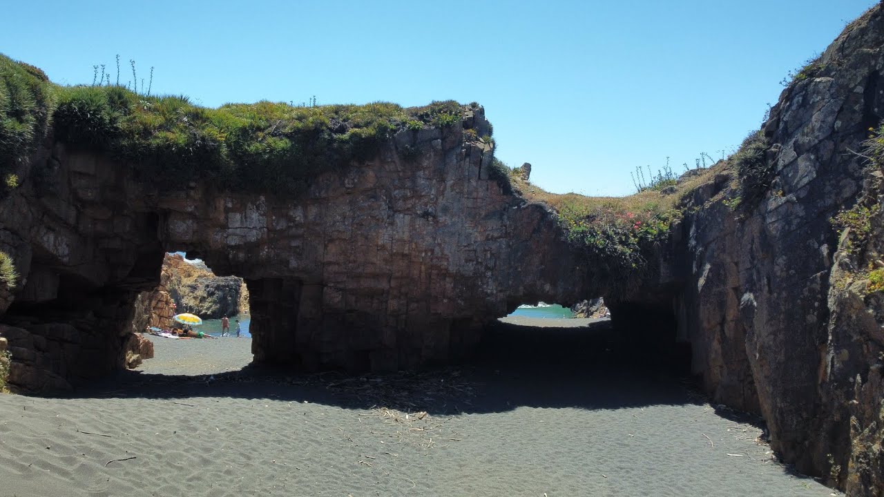 Arcos de Calán, Pelluhue, Región del Maule, Chile - YouTube