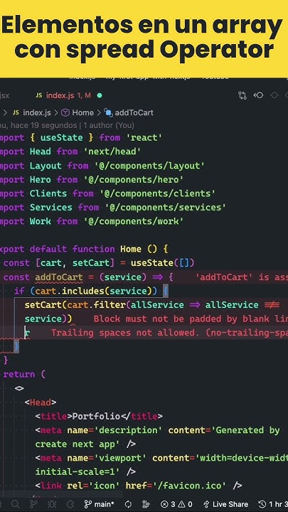 Cómo concatenar Arrays con Spread Operator en JavaScript - YouTube