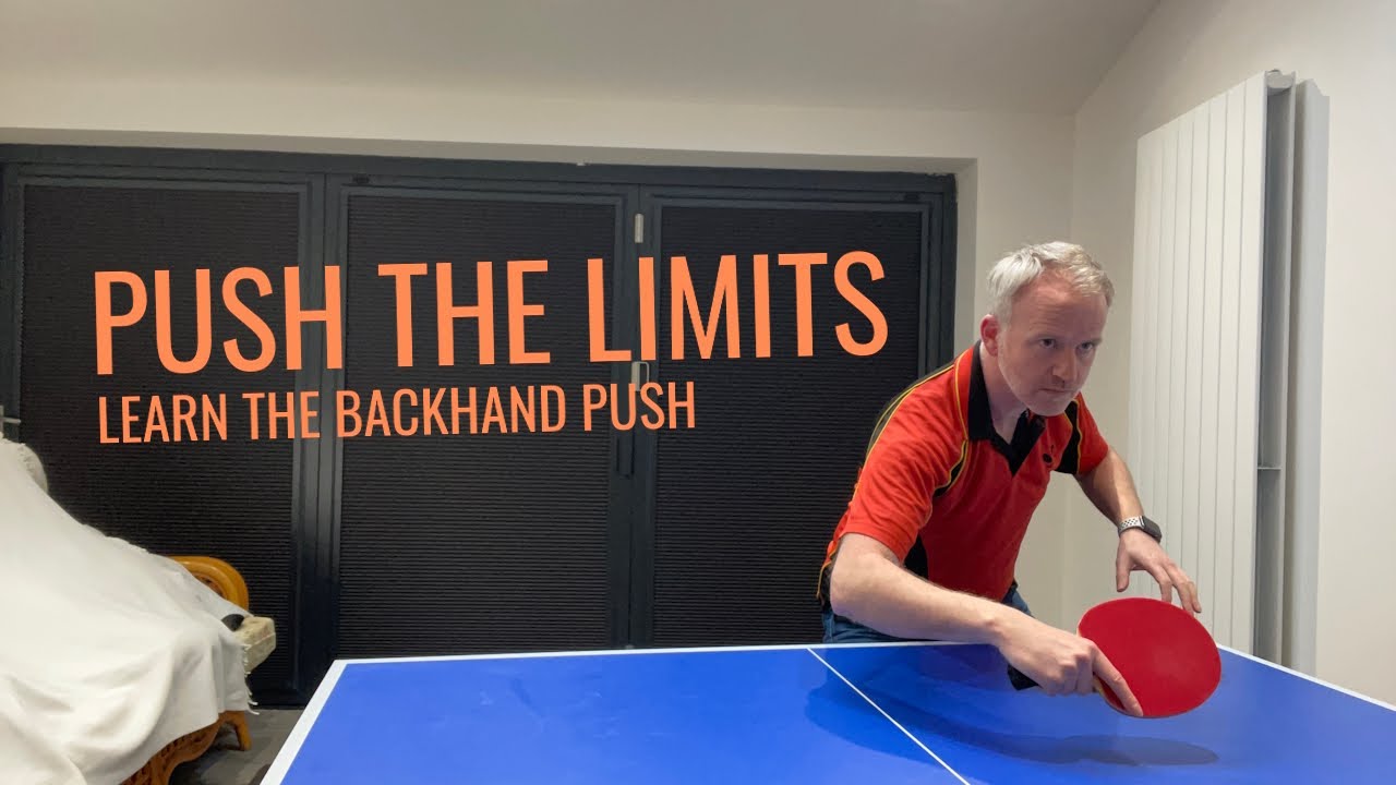 Basic Strokes - Backhand Push - YouTube