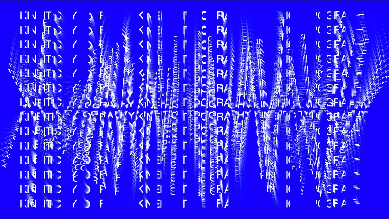 A practice project_kinetic typography_After Effects_Creative Typography ...