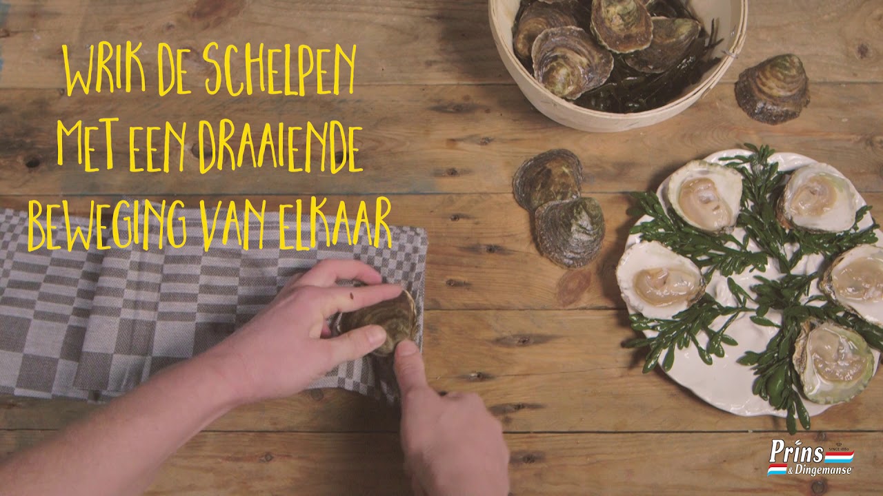 Prins & Dingemanse | Platte oesters openen - YouTube