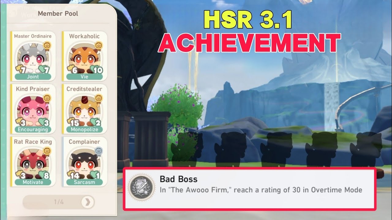 Bad Boss - HSR 3.1 Achievement - YouTube