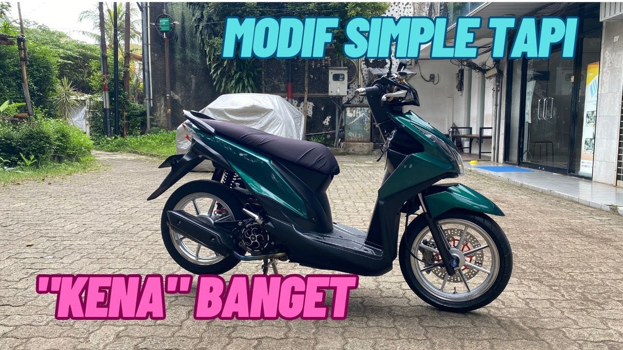 Modif Simple Honda Beat Fi | #skuterstory - YouTube