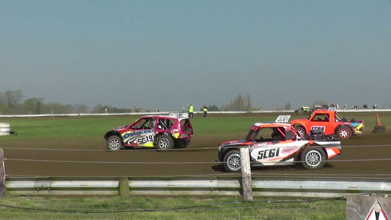 Sturton Autograss 09 04 17 Class 7 H1 - YouTube