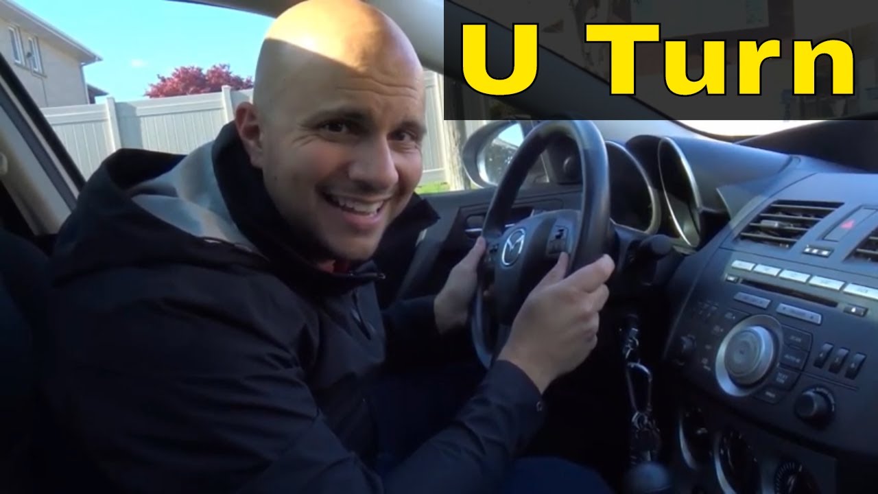 How To Do A U Turn Smoothly-Driving Lesson - YouTube