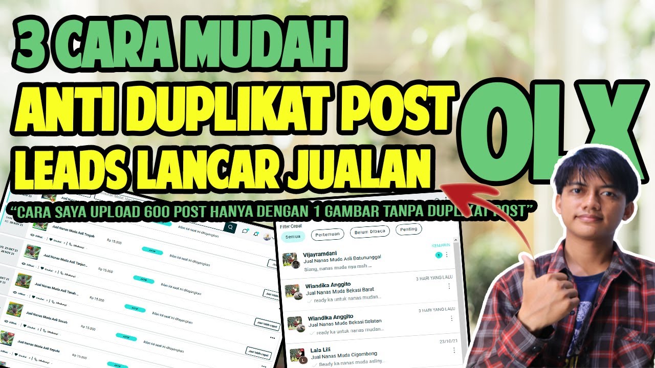 🔴CARA DOMINASI OLX DENGAN AUTO POST OLX TANPA DUPLIKAT POST DAN LARIS ...