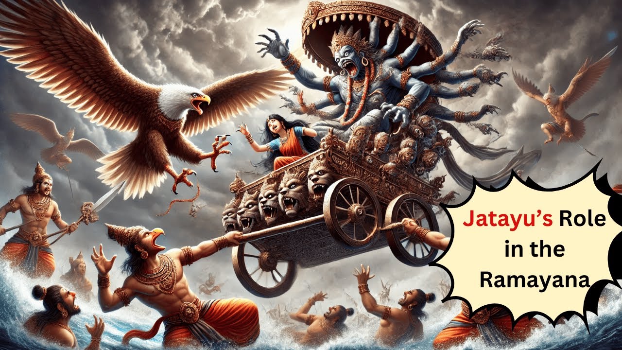 "Jatayu’s Brave Battle: The Fight to Save Sita from Ravana" - YouTube