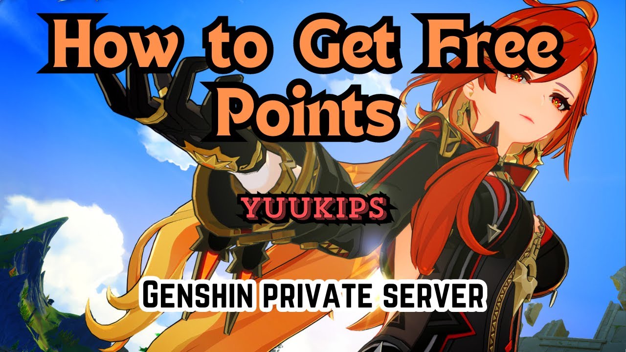 how to get points in yuukips genshin private server - YouTube