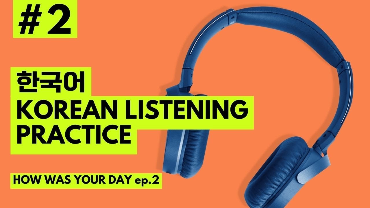 FREE PDF) 002 KOREAN LISTENING PRACTICE | KOREAN DICTATION - YouTube