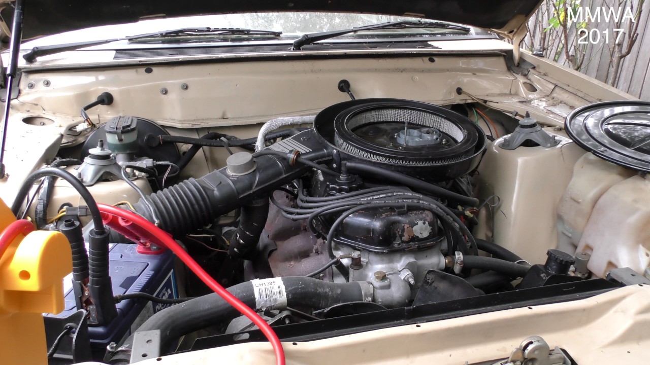 Aussie Icon, XF Falcon One Owner First Start (in a long time) - YouTube