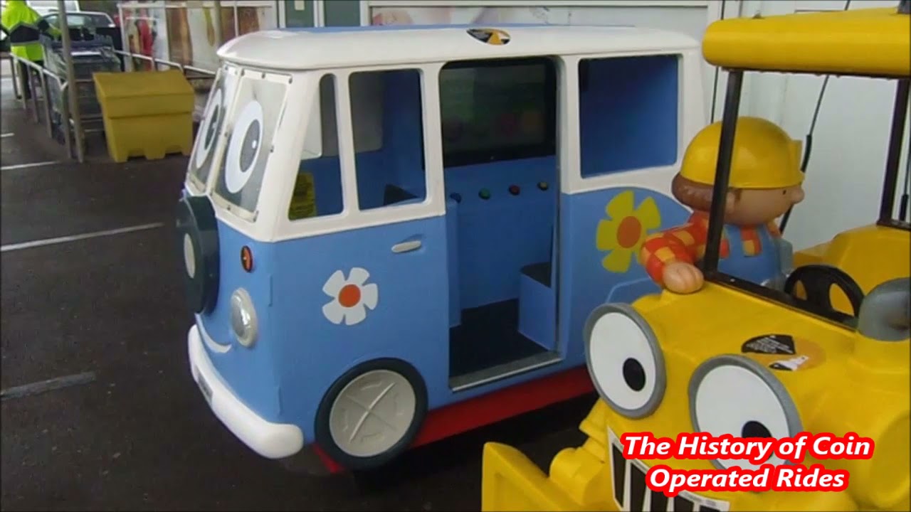 2010s Coin Operated Van Kiddie Ride - Camper Van - YouTube