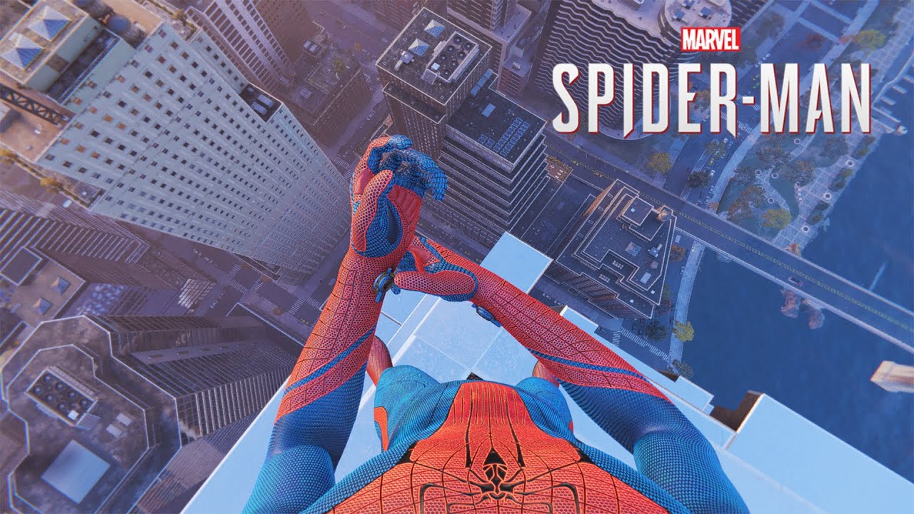 First Person Spider-Man Swinging - Spider-Man PC - YouTube