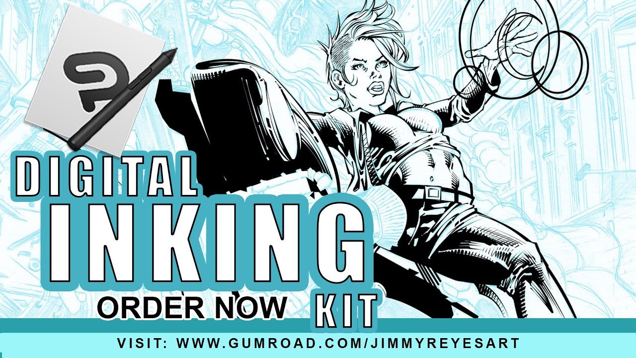 THE BEST DIGITAL INKING KIT for Clip Studio Paint - YouTube
