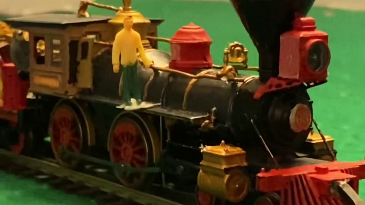 The Lone Ranger - Train Chase Sequence in HO scale V2 - YouTube