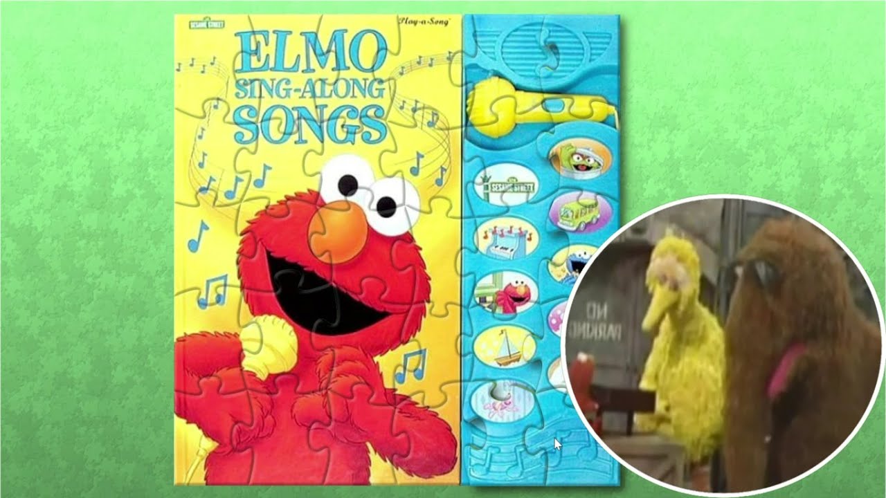 Sesame Street Elmo's World Elmo's song puzzle - YouTube