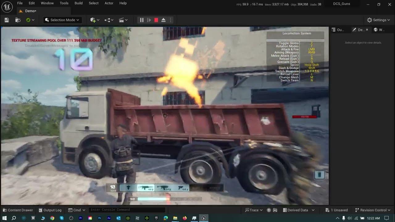 Unreal 5 | Advanced Locomotion Component + Dynamic Combat System - YouTube