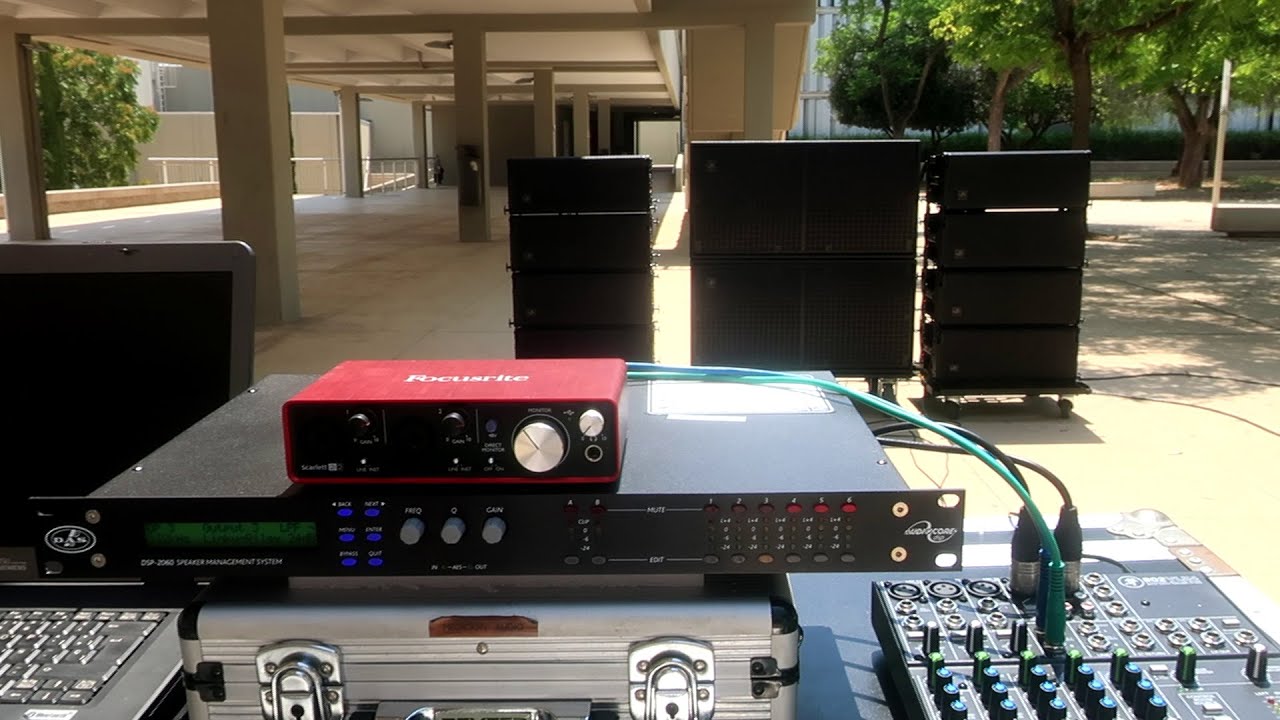 CONEXIÓN Y CONFIGURACIÓN DEL PROCESADOR DAS DSP-2060A CON LINE ARRAYS DAS EVENT 208 Y SUBGRAVES ...