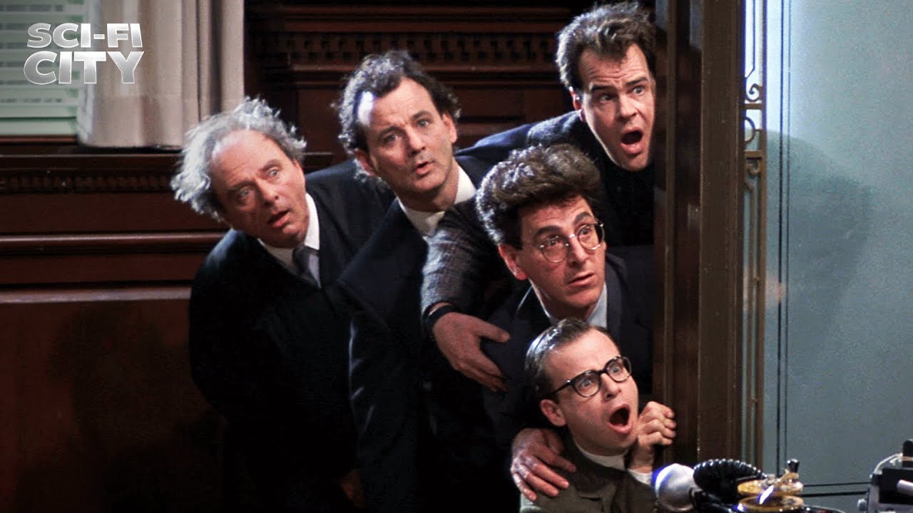 Explosion Releases Ghosts in Court | Ghostbusters II (Bill Murray, Dan ...