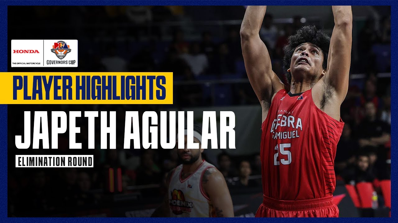 JAPETH AGUILAR HIGHLIGHTS | ELIMINATION ROUND | PBA SEASON 49 GOVERNORS' CUP - YouTube