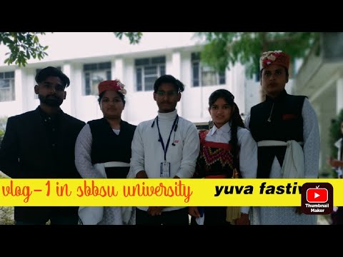 vlog-1 by deepak..//yaar vs pyaar // yuva on sbbsu university.. phari ...