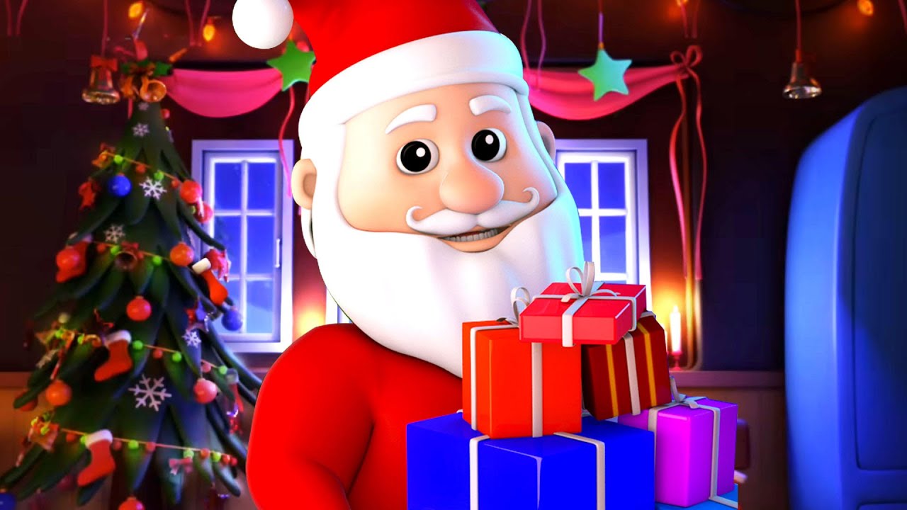 Jingle Bells, We Wish You A Merry Christmas and Preschool Rhyme for ...