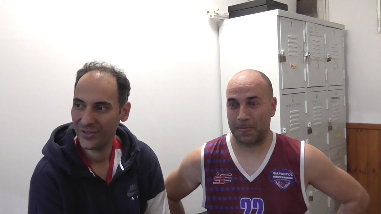 Δηλωσεις των Γ.Τσεκουρα κοουτς (KORINTHOS WIZARDS) & Β.Παππα (ΦΑΡΑΝΤΟΣ ...