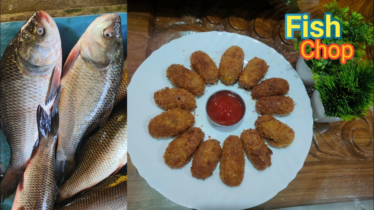 Fish Chop Recipe // Macher Chop // Fish Cutlet #fishchop - YouTube