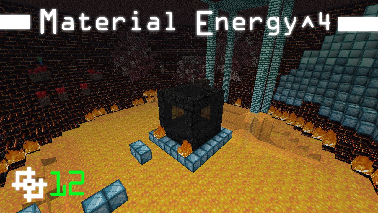 Minecraft : Material Energy^4 : 12 : "Amber Wool Secured" - YouTube