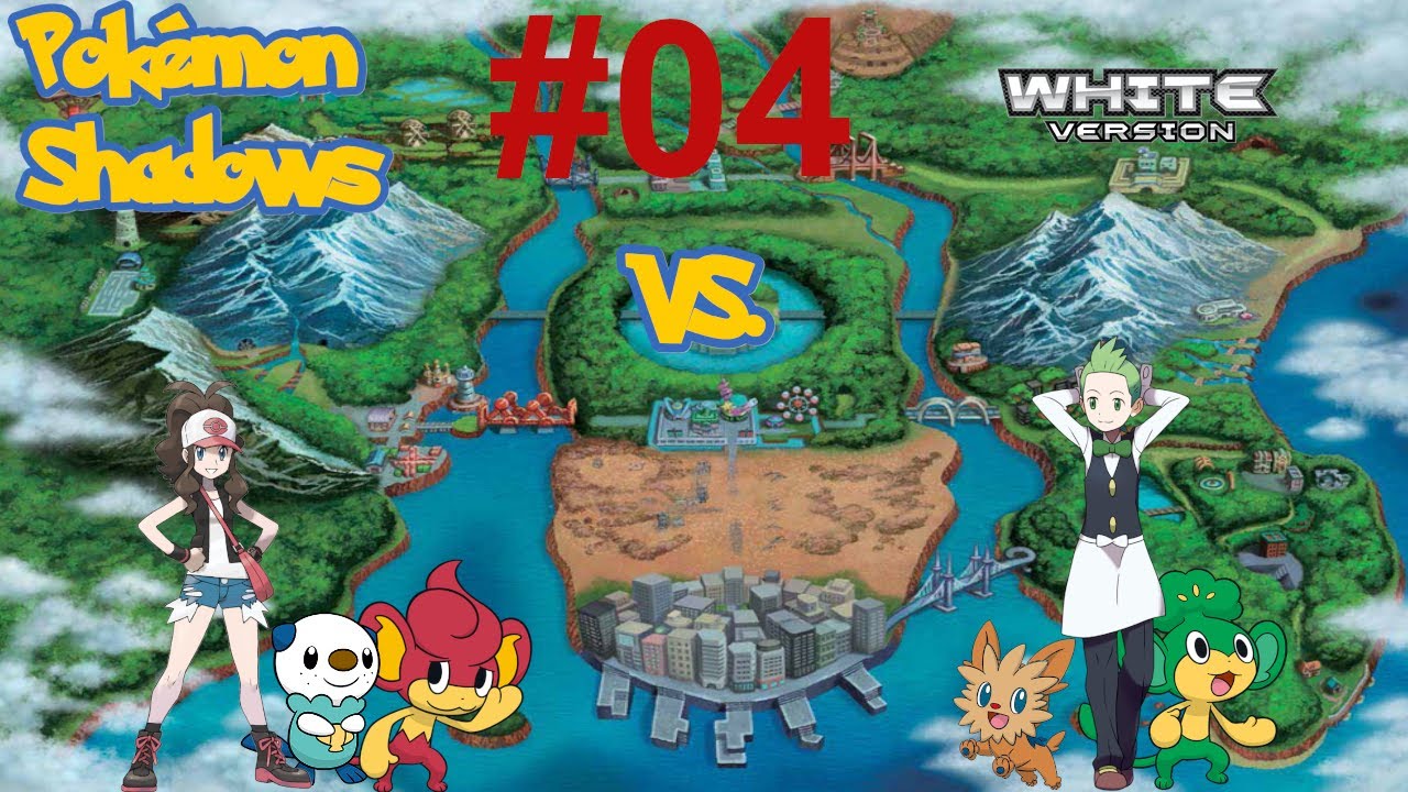 Pokémon Shadows White Let's Play Part 4 The Trio of The Striaton Gym ...