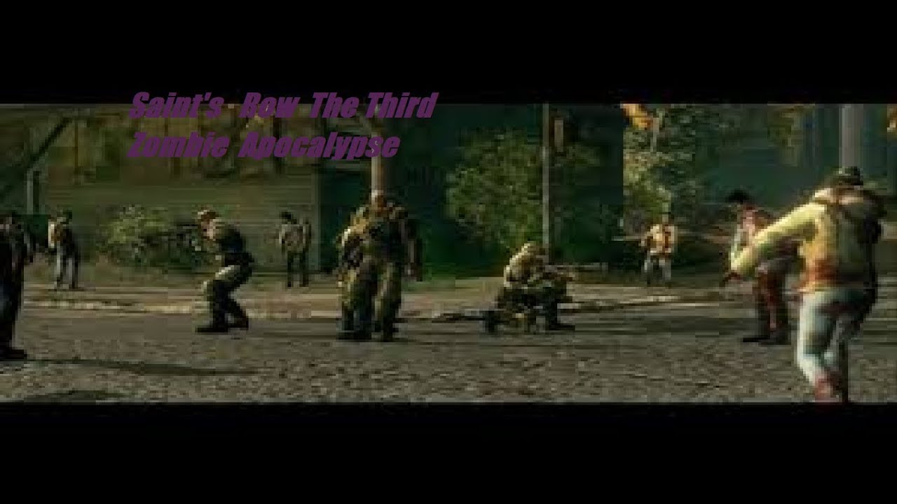 Saints Row The Third 3 zombie apocalypse Part 1 - YouTube