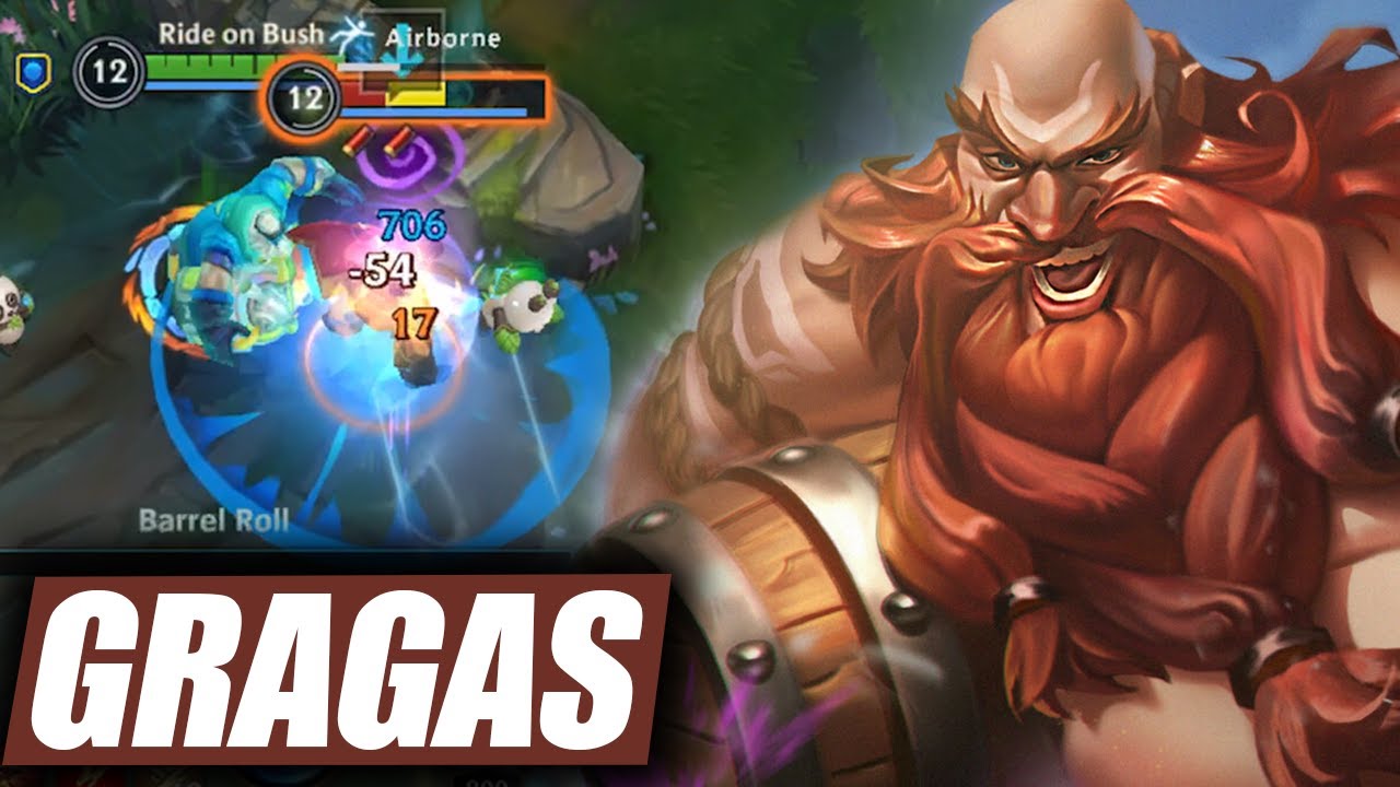 WILD RIFT GRAGAS JUNGLE GAMEPLAY IN SEASON 14 (BUILD & RUNES) - YouTube