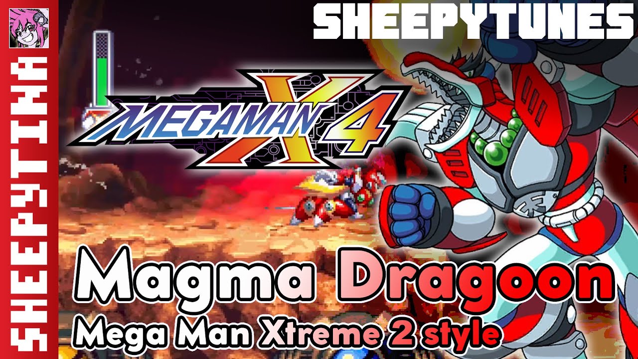 (ver. 2021) [Game Boy] Magma Dragoon Stage (MMX4) [MMXtreme2 Inspired ...