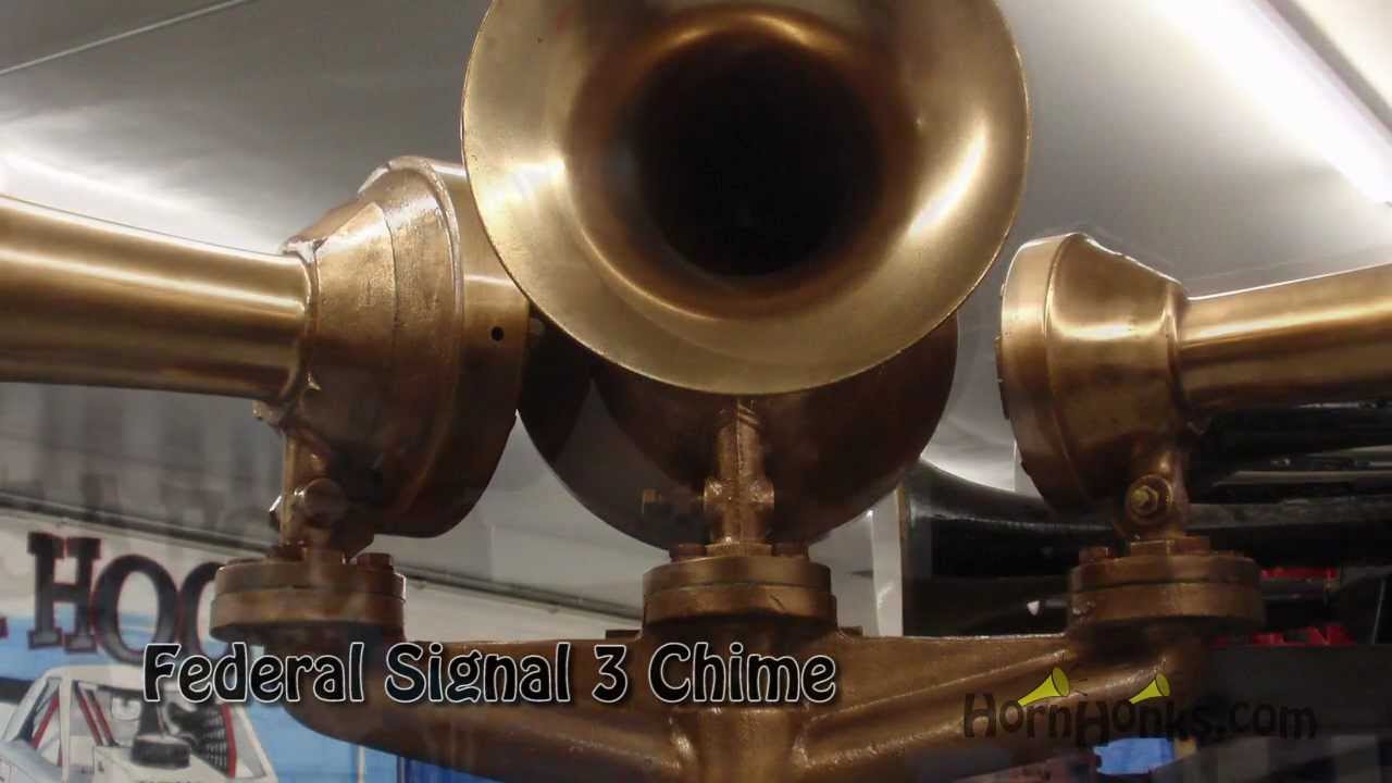 Federal Signal 3 Chime - YouTube