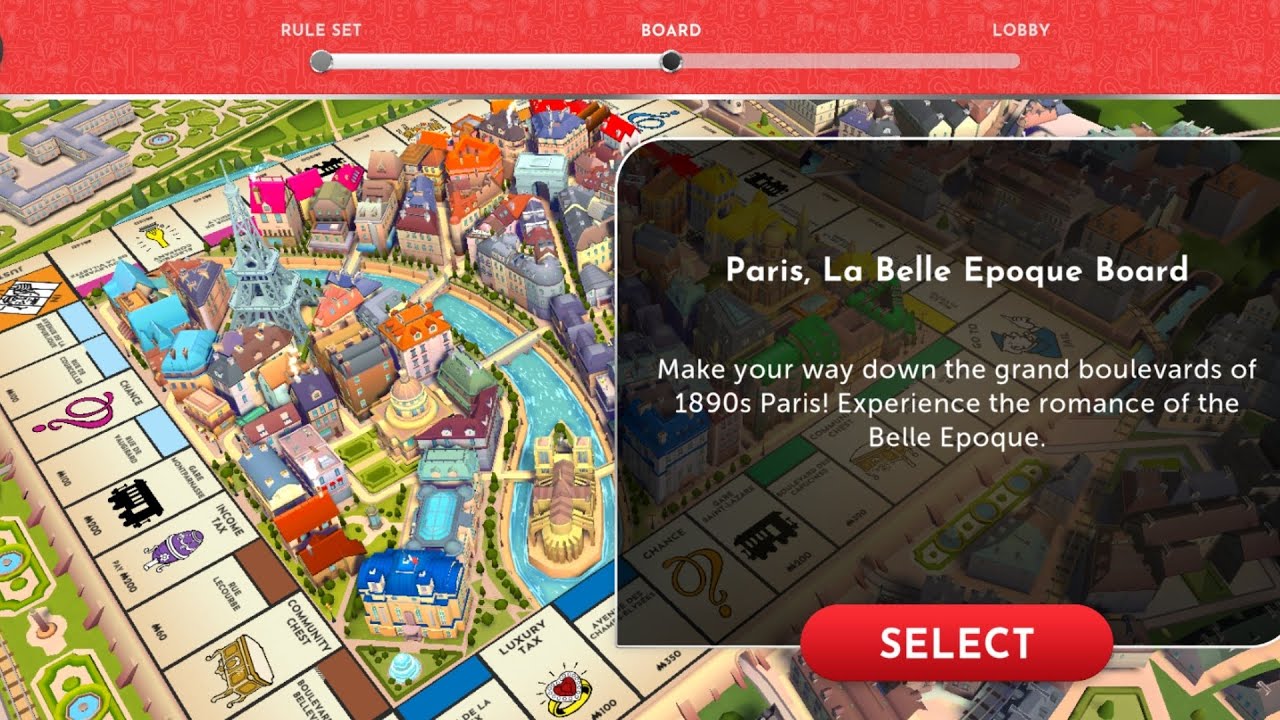 Monopoly Mobile Game Walkthrough Part 8 in Classic Mode ft. Paris, La ...