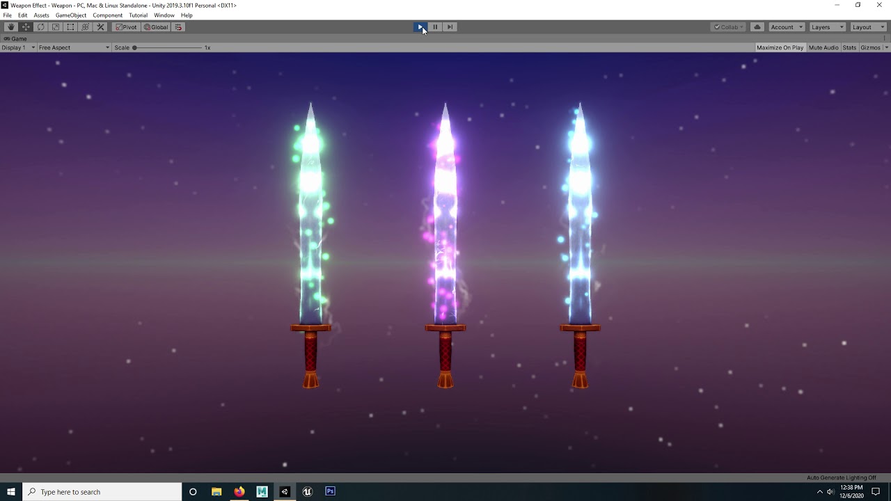 Sword VFX (Unity - VFX Graph) - YouTube