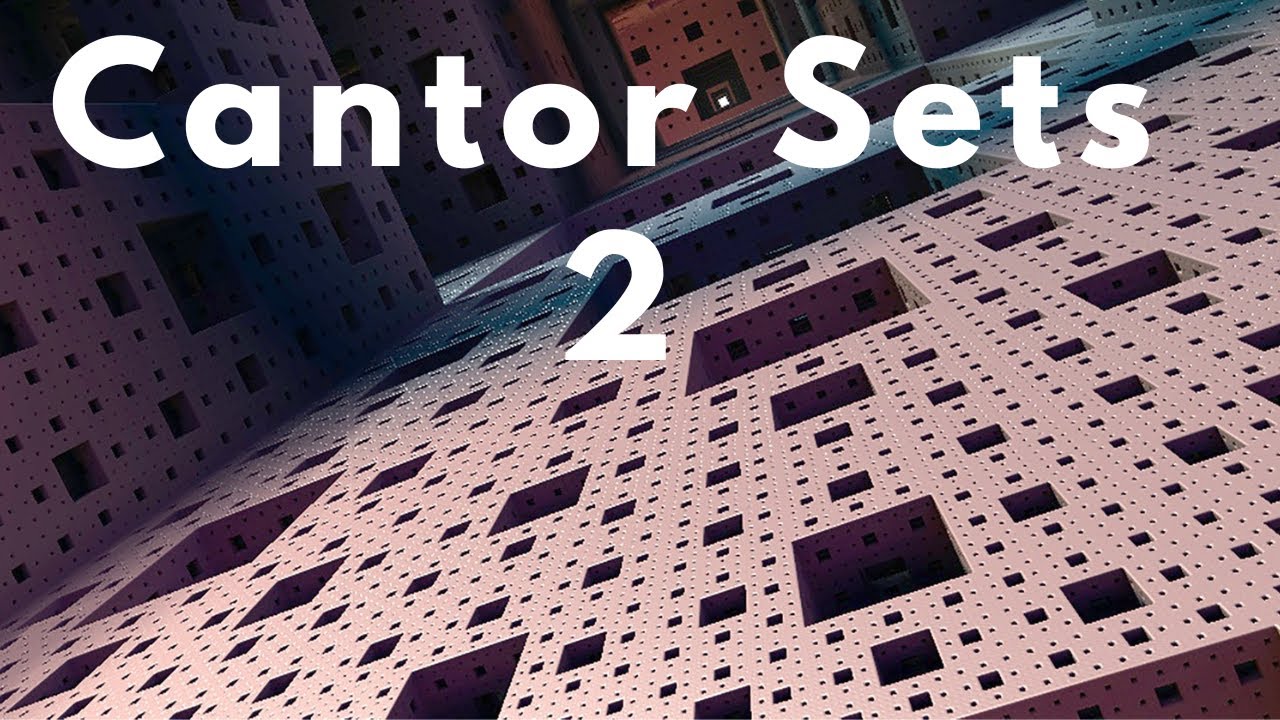 Cantor sets with Hausdorff dimension 1 or 0 - YouTube