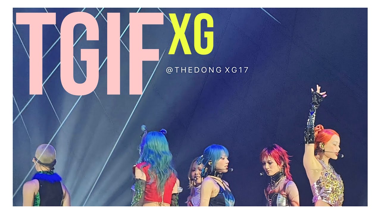 TGIF: XG 1st WORLD TOUR ''The first HOWL'' Landing at Bangkok - YouTube