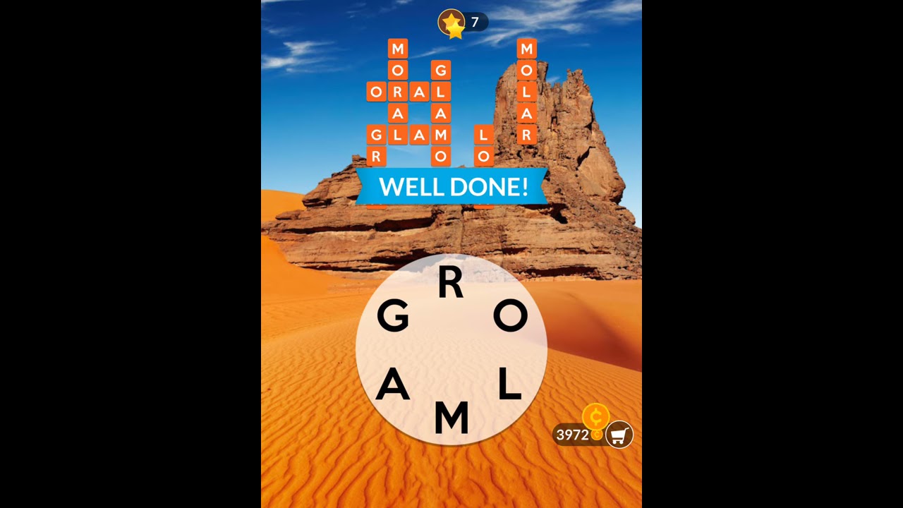 Wordscapes Level 746 Answers - YouTube