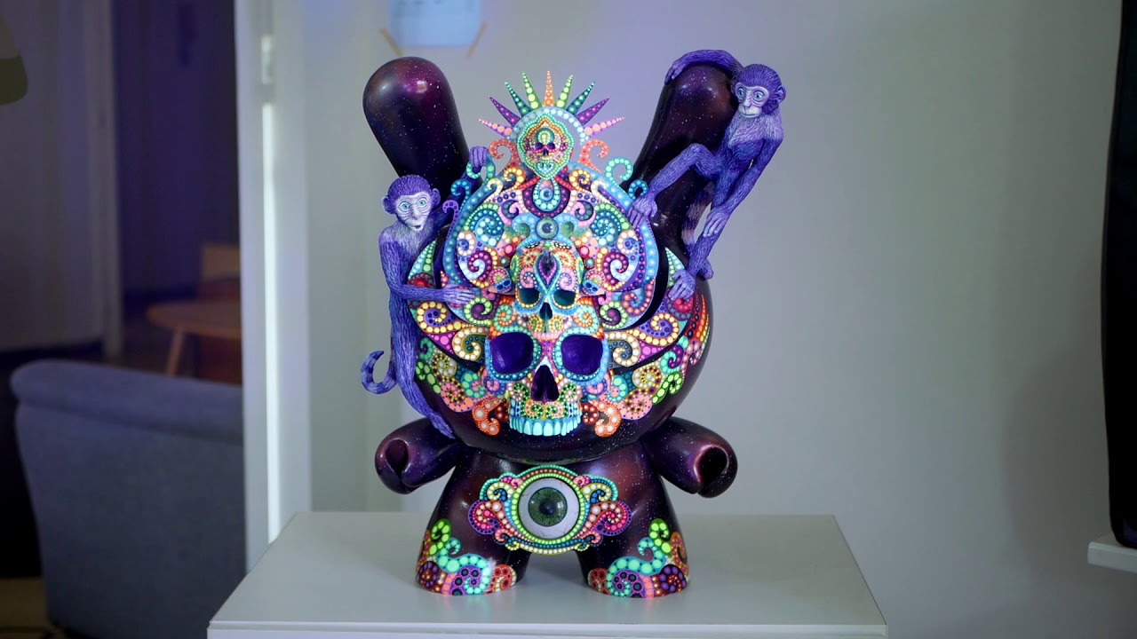 Jungle Divinity 20" Custom Dunny Art Sculpture - Kidrobot x MP ...