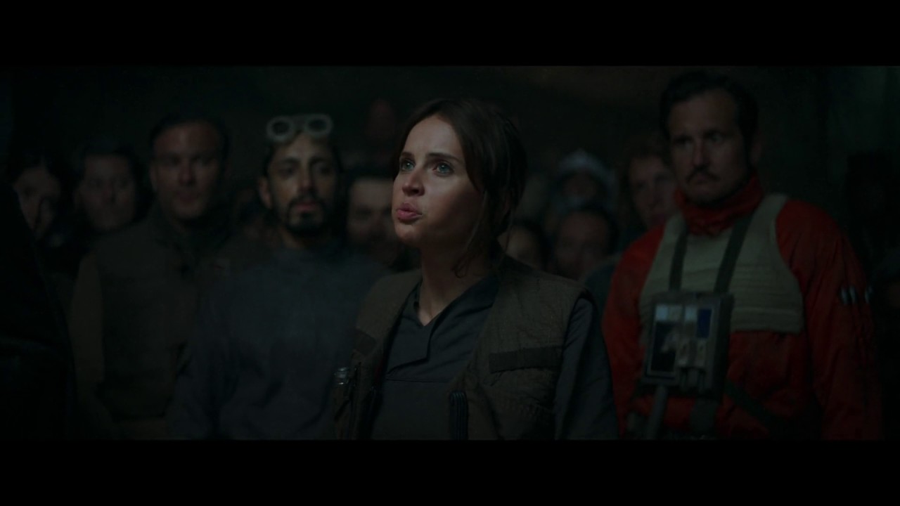 ROGUE ONE "Jyn Rallies The Rebel Alliance" Clip - YouTube