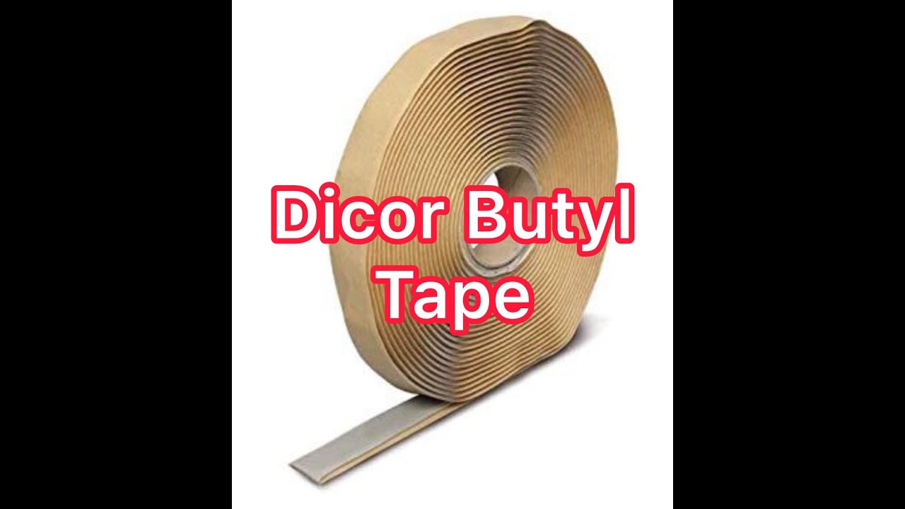 RV Dicor / Butyl tape - YouTube