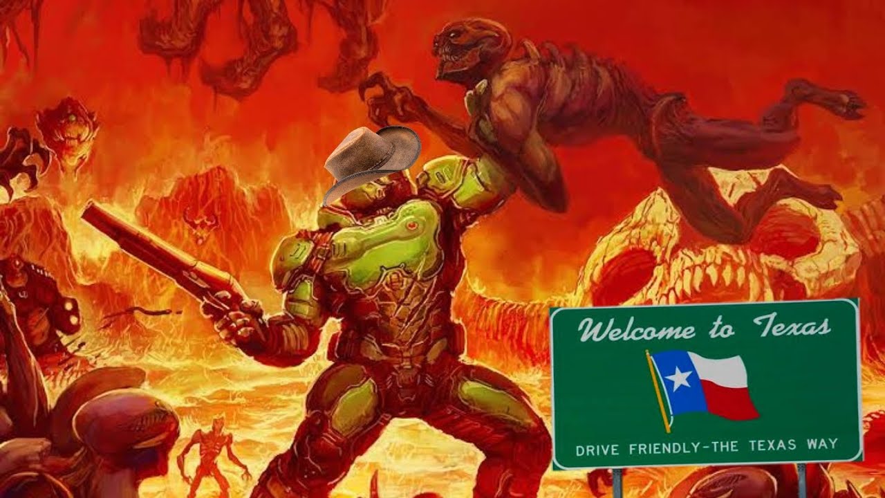 The cowboy DOOM experience - YouTube