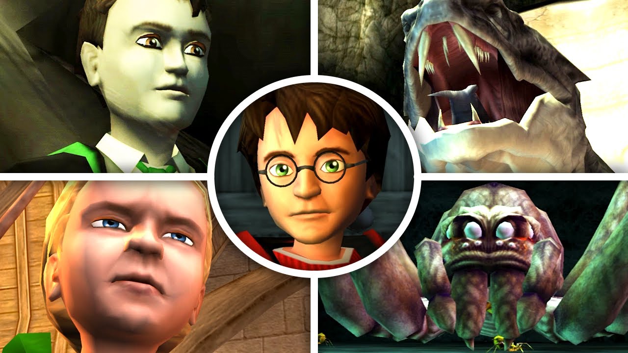 HARRY POTTER AND THE CHAMBER OF SECRETS (PS2) - All Bosses & Ending (4K ...