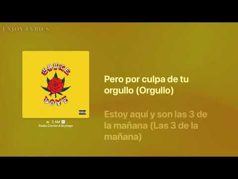 Eladio Carrión Brytiago  3 AM  Letra