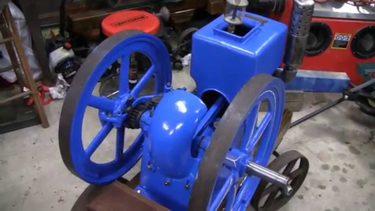 ALAMO HIT and MISS ENGINE RESTORATION (part 6) - YouTube