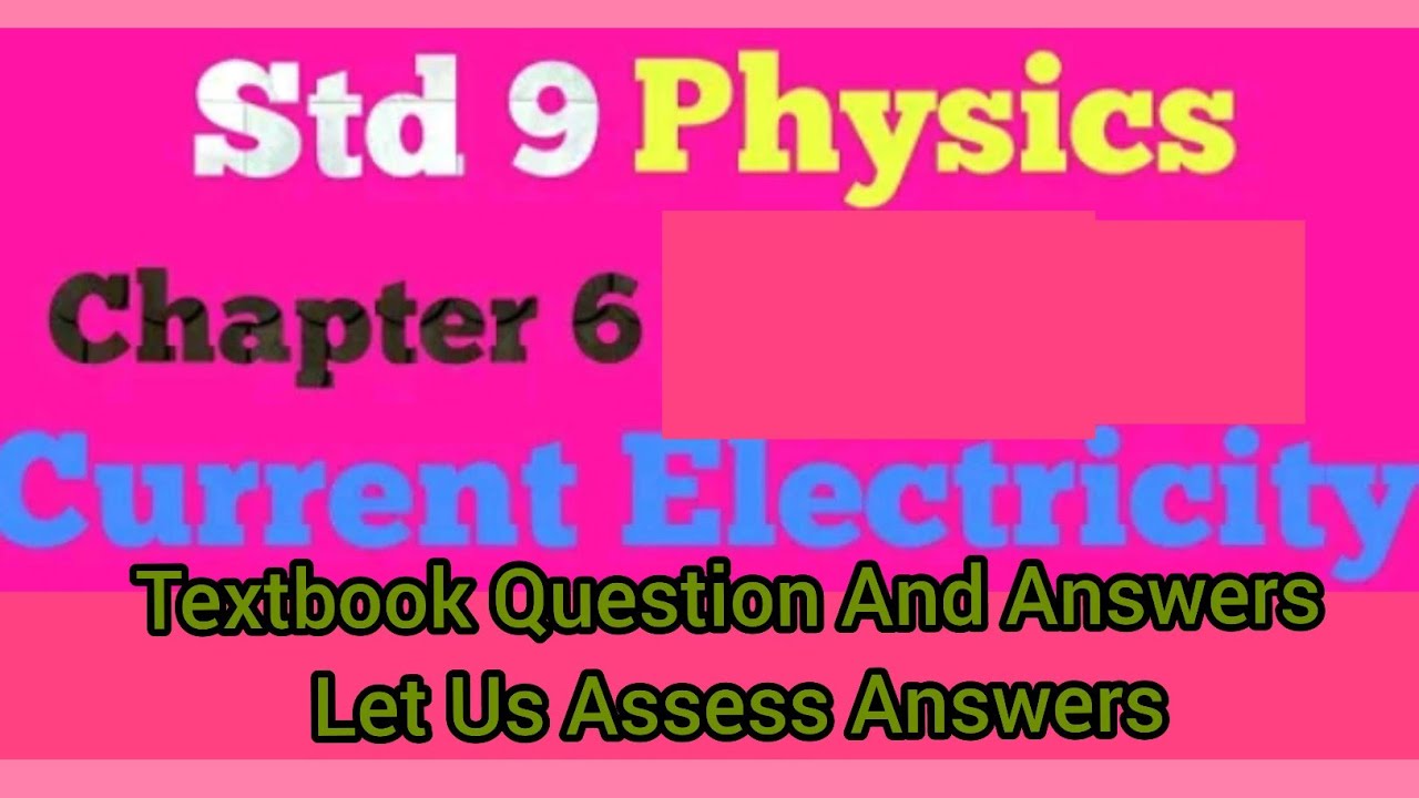 Class 9 Physics Chapter 6 Current Electricity Textbook Question and ...