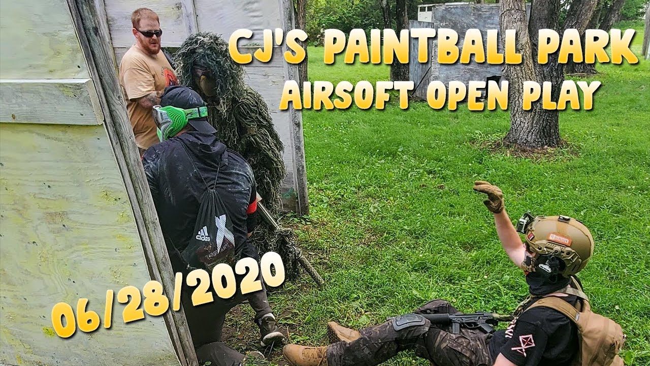 CJ's Paintball Park - Airsoft Open Play (6/28/2020) - YouTube